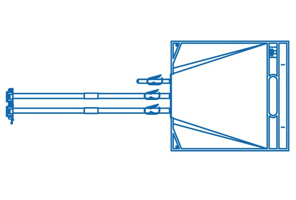 Mobius® 2D Freeze Assembly for Frozen Liquid Transportation and Storage